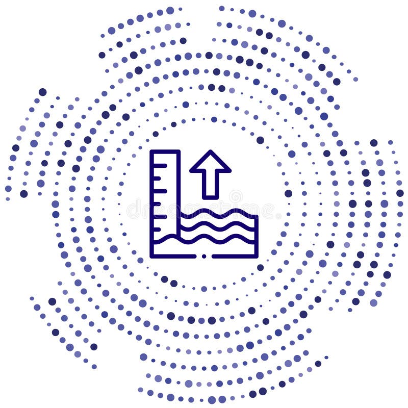 Tide Vector Icon. Tide Editable Stroke. Tide Linear Symbol for Use on ...