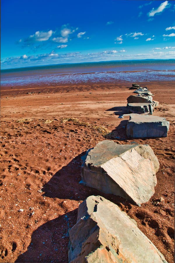 The Tides Gone Out, Bay of Fundy Stock Image - Image of nova, fundy ...