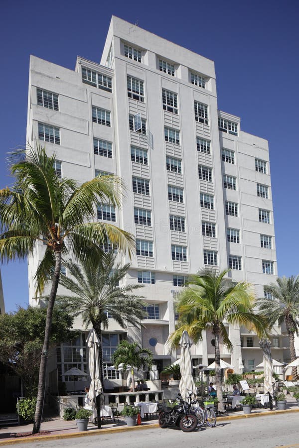 The Tides Hotel Ocean Drive Editorial Stock Photo - Image of classic ...