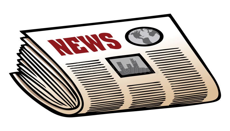 Tidning vektor illustrationer. Illustration av läst, nyheterna - 9750087