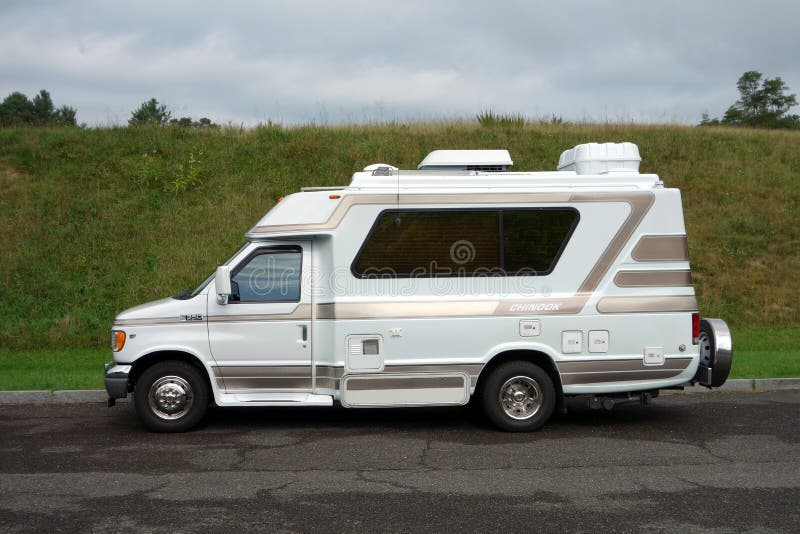 A tidy camping van editorial photo. Image of trim, windows - 44613966