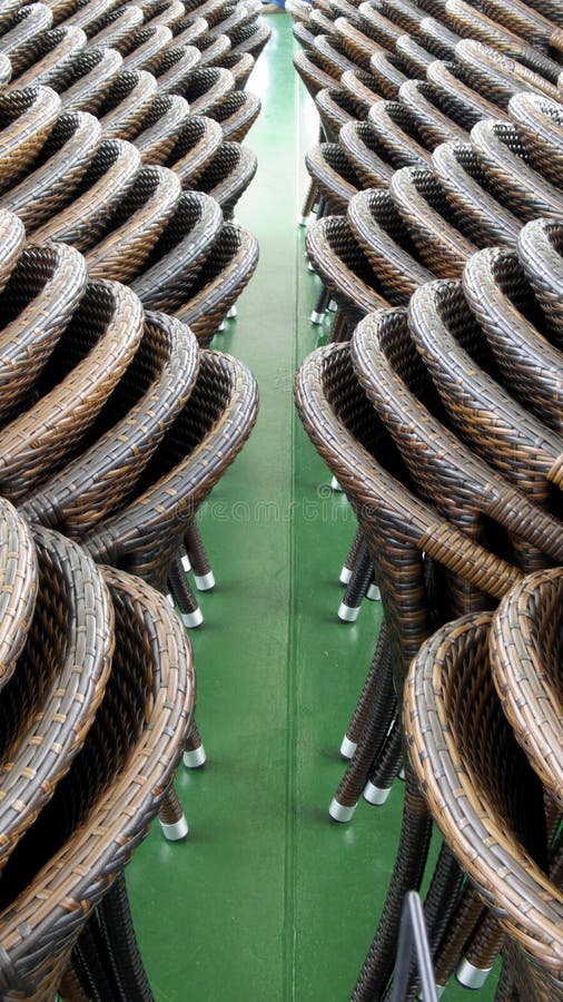 Tidy Chairs stock image. Image of object, order, boats - 10807637