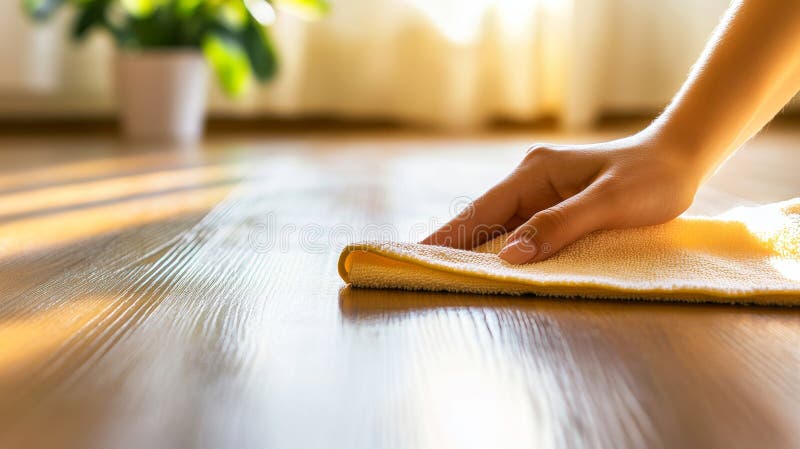 A Tidy Home with Large Windows that Stream Sunlight To Highlight ...