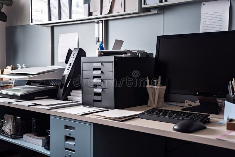 Organized Filing System, with Files and Documents Sorted by Category or ...