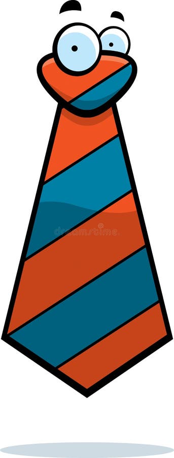 Tie Cartoon stock vector. Illustration of clothing, accessory - 11921132
