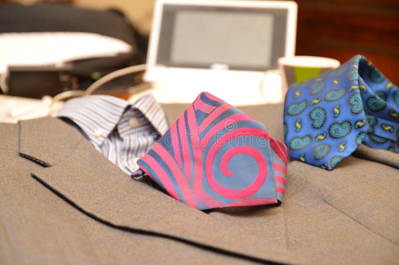 Tie Computer Technology Fashion Man Stock Photo - Image of work ...