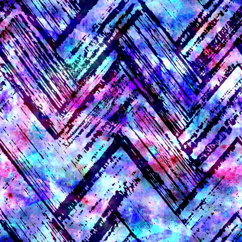 Zig Zag Abstract Batik Pattern Stock Illustrations – 425 Zig Zag ...