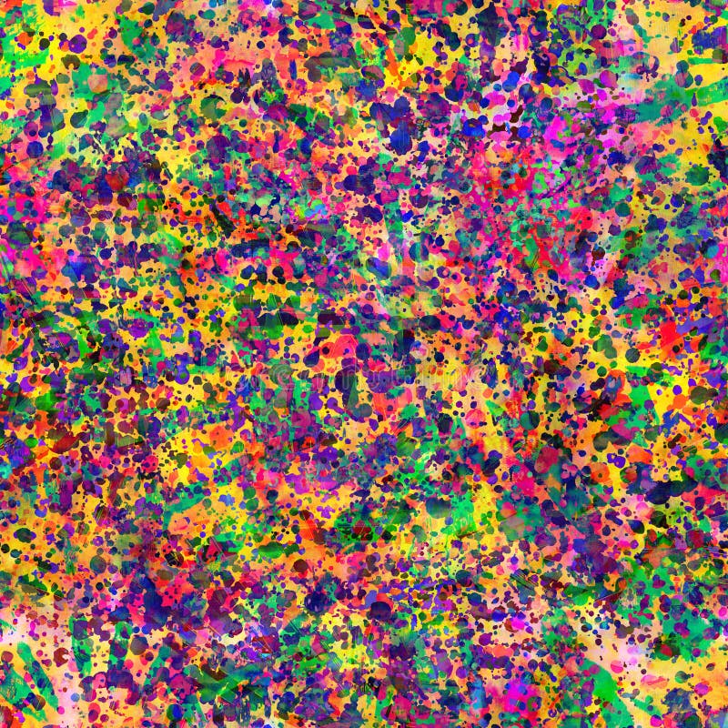 Tie Dye Abstract Paint Splash Print Stock Illustration - Illustration ...