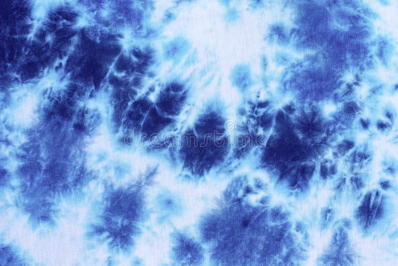 Tie Dye Pattern Fabric Texture Background Stock Illustration ...
