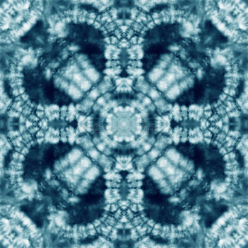 Tie Dye Seamless Tile Pattern. Watercolor Pattern Design on Subtle ...