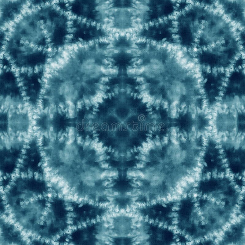Tie Dye Seamless Tile Pattern. Watercolor Pattern Design on Subtle ...