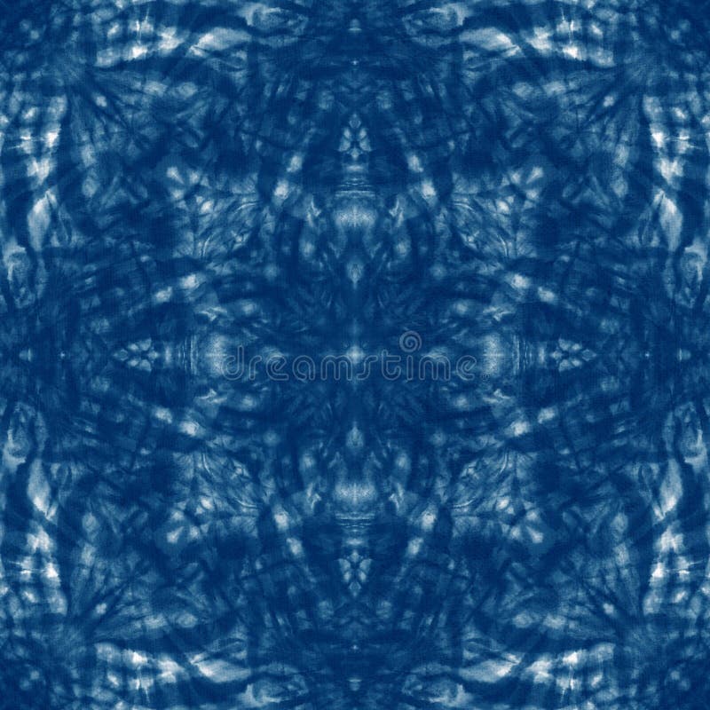 Tie Dye Seamless Tile Pattern. Watercolor Pattern Design on Subtle ...