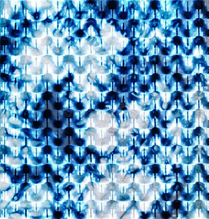 Tie Dye Texture Geometry Modern Pattern Classic Stock Illustration ...