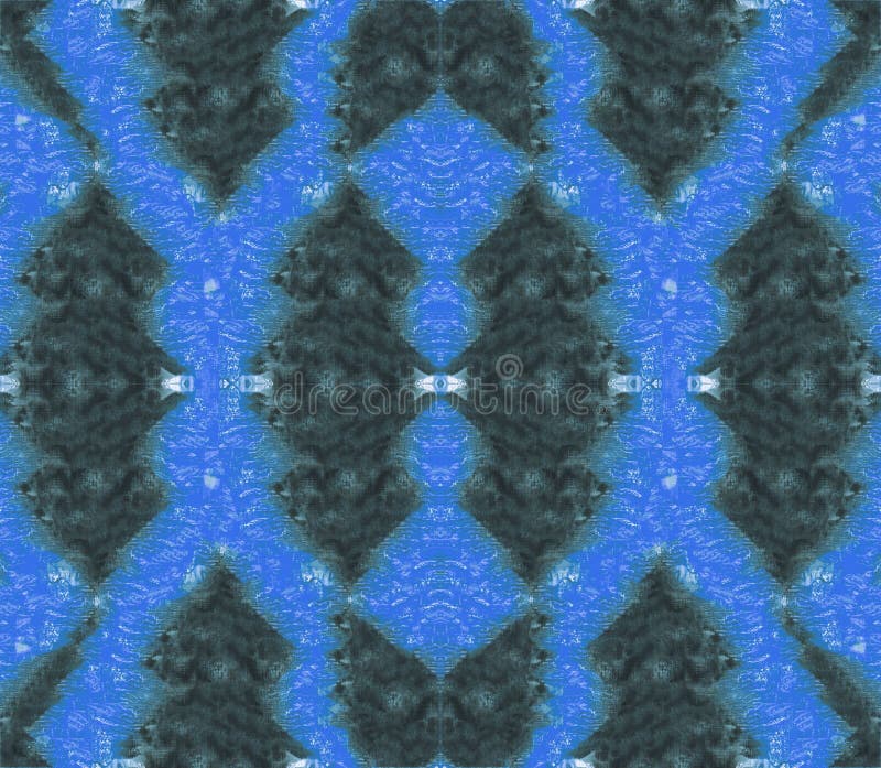 Batik Tie Dye Texture Repeat Modern Pattern Design Stock Illustration ...