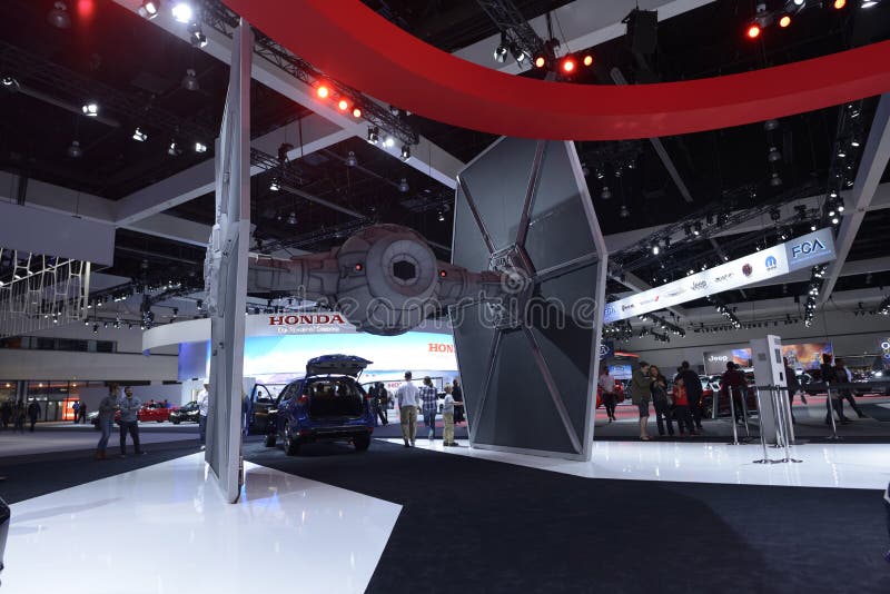 Tie fighter editorial stock image. Image of showroom - 81190564