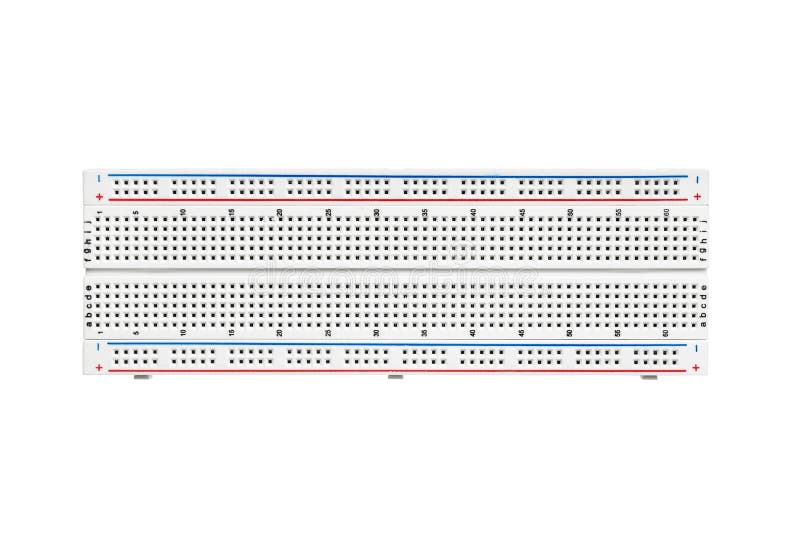 Electrical Circuit Breadboard Isolated White Stock Photos - Free ... Electrical Circuit Breadboard Isolated White Stock Photos - Free ...