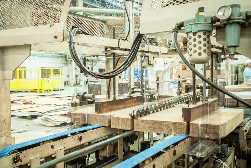 Tieing Unit in Printing Machine Editorial Photography - Image of carton ...
