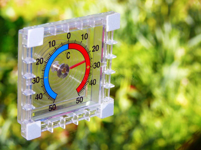 Tiempo Caliente De La Temperatura Foto de archivo - Imagen de ...