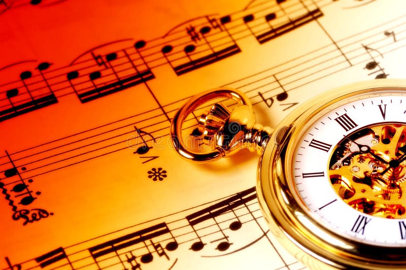 Tiempo de la música foto de archivo. Imagen de audio, tono - 420738