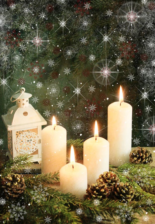 Tiempo del advenimiento imagen de archivo. Imagen de advenimiento ...