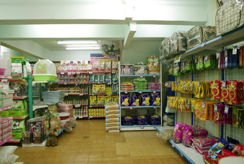 Tienda de animales fotografía editorial. Imagen de equipos - 41064447