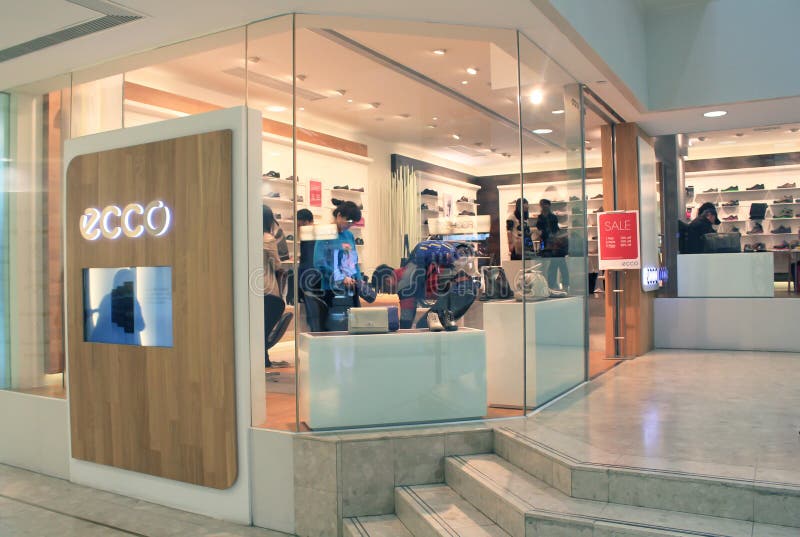 Tienda De Ecco En Hong-Kong Fotografía editorial - Imagen de departamento, kong: 36291867