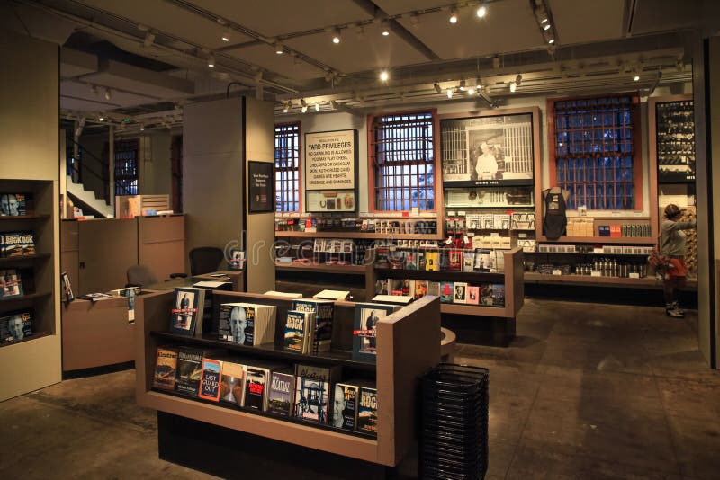 Tienda De San Francisco Alcatraz Gift Shop Book Fotografía editorial ...