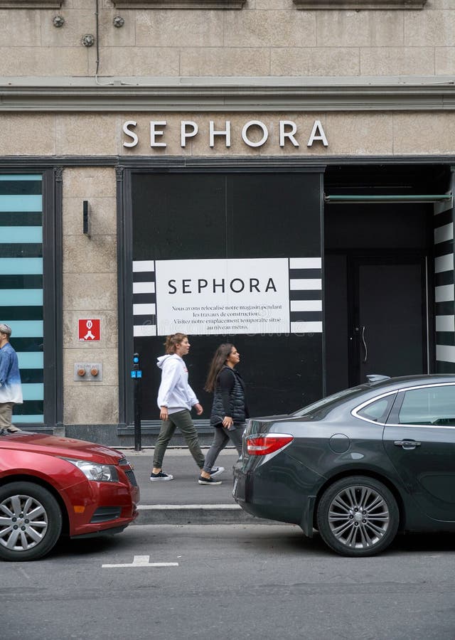 Tienda Y Logotipo De Sephora Imagen de archivo editorial - Imagen de ...