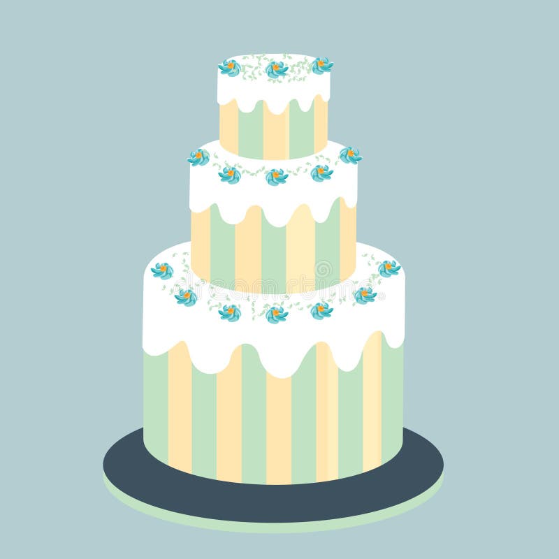 3 Tier Cake Stock Illustrations – 30 3 Tier Cake Stock Illustrations ...