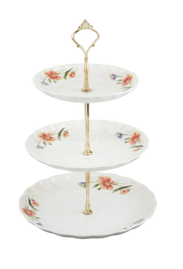 3 tier of plate stock photo. Image of plate, house, food - 48959356