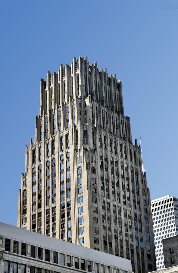 Historic Luhrs Tower Building in Phoenix, Arizona Stock Image - Image ...