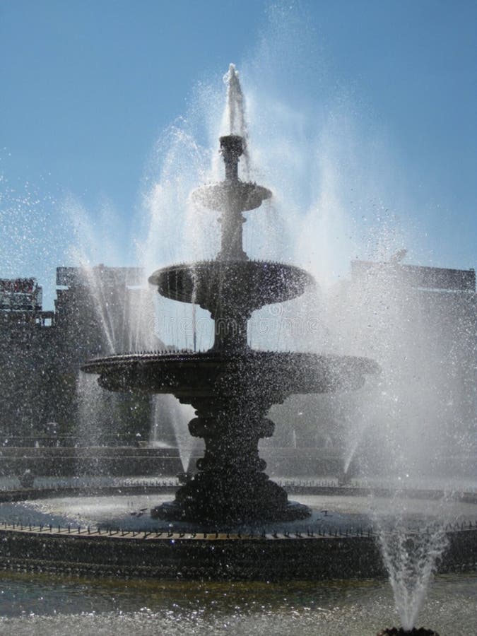 Tiered Fountain Picture. Image: 87966221