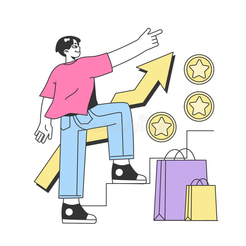 Tiered Loyalty Program. Commercial Program for Client Retention Stock ...