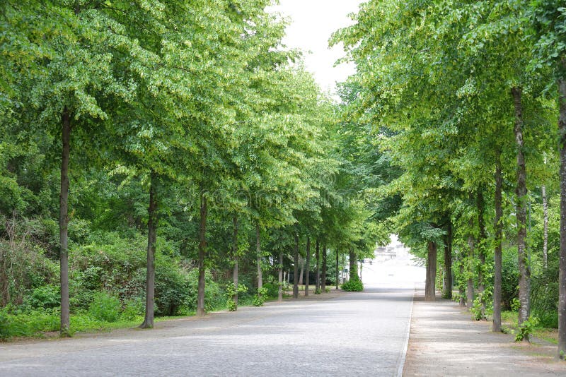 Tiergarten Park Garden Berlin Germany Stock Image - Image of landmark ...