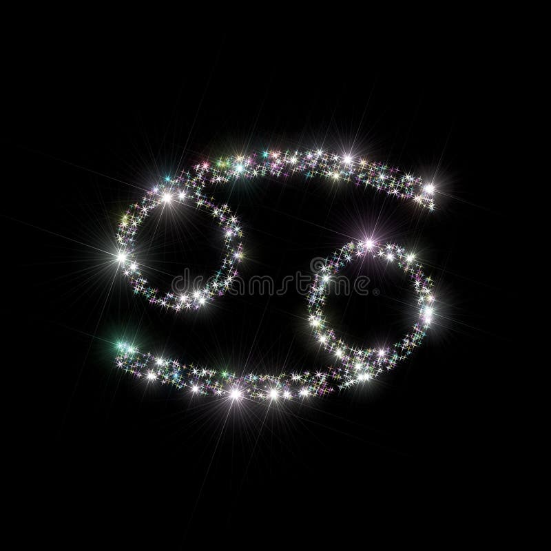 Tierkreis stars Waage stock abbildung. Illustration von schein - 23538669