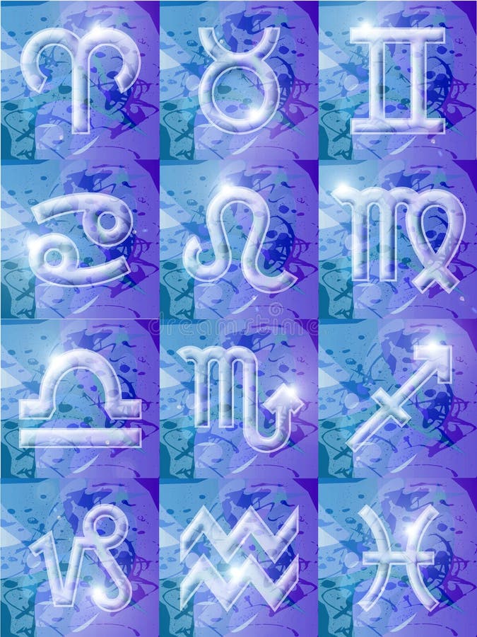 Schwarze Tierkreis-Platte stock abbildung. Illustration von astrologie ...