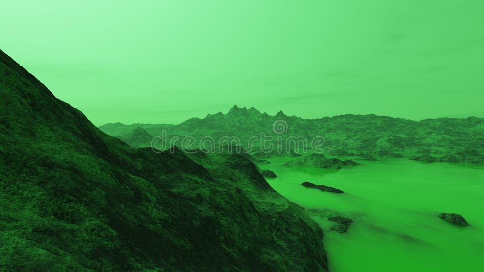 Tierra ácida 1 imagen de archivo. Imagen de paisaje, nubes - 50414119