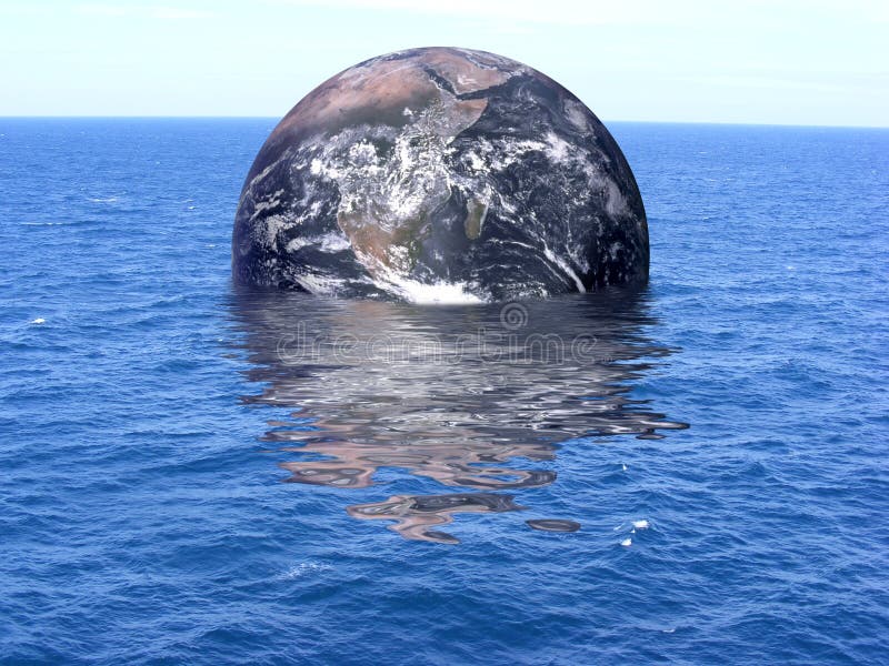 Tierra Inundada Imagen de archivo - Imagen: 15132241