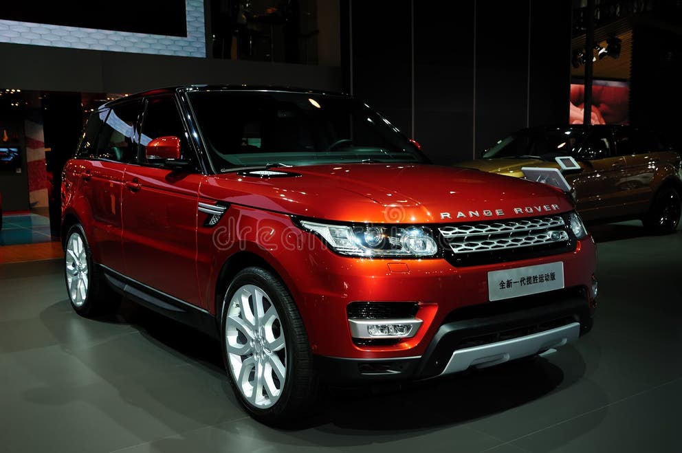 Tierra Rover Range Rover SUV Imagen editorial - Imagen de potencia ...