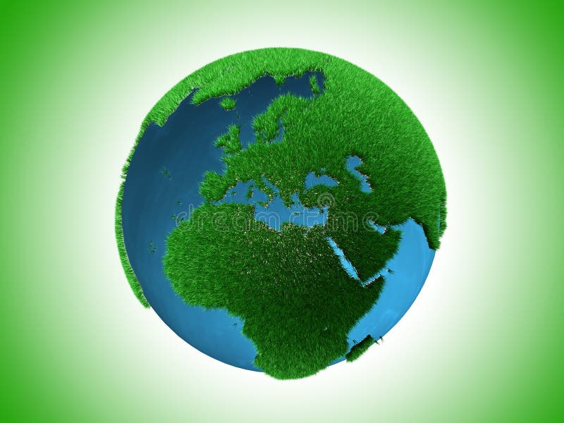 Tierra Verde stock de ilustración. Ilustración de ambiente - 7235352