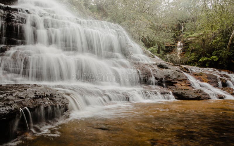 Shallow Water Stream Blue Mountains Nsw Australia Stock Photos - Free ...