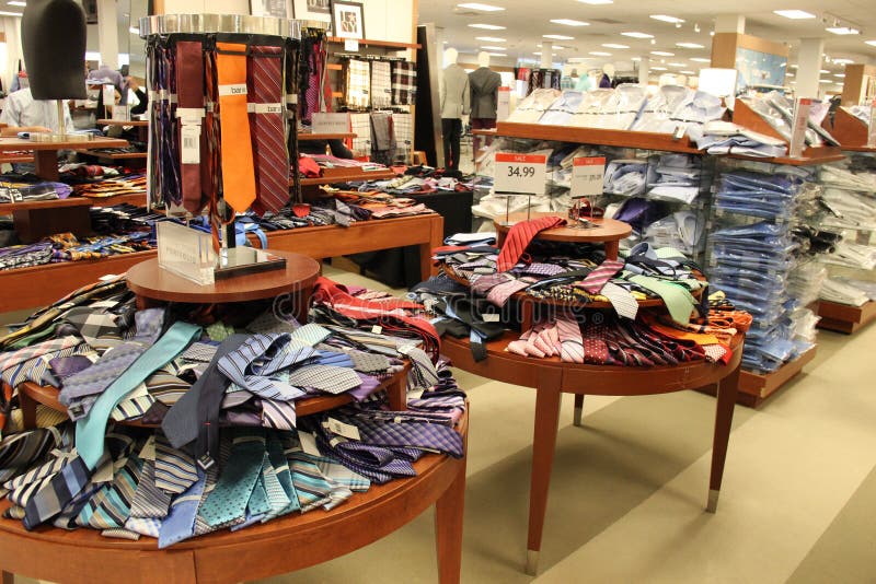 Men`s Ties on Display editorial photography. Image of cloth - 114295242