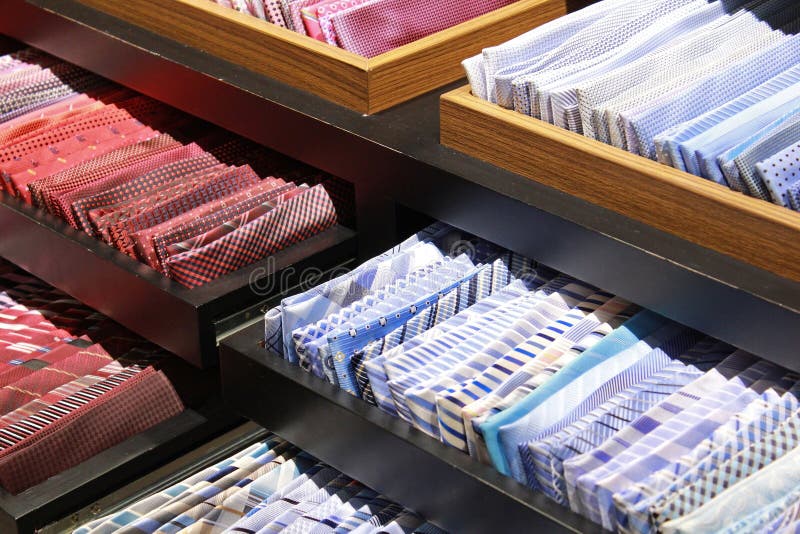 Ties shop stock photo. Image of traditional, venetian - 34816672