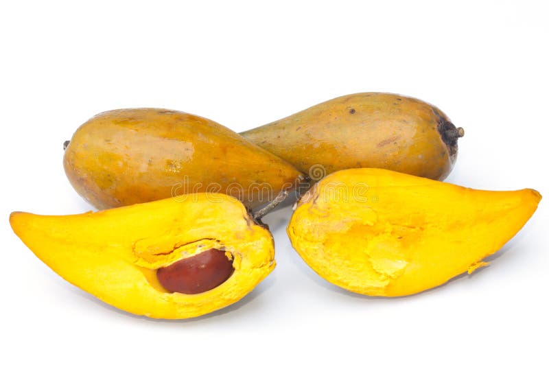 Tiesa, Egg Fruit, Canistel, Pouteria Campechiana Stock Photo - Image of ...