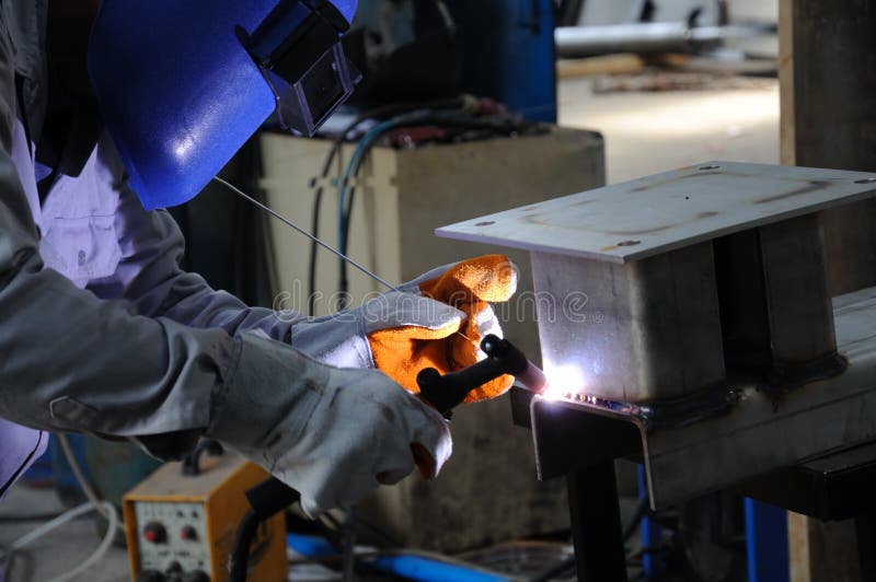 Tig Welding stock image. Image of trade, construction - 17043113