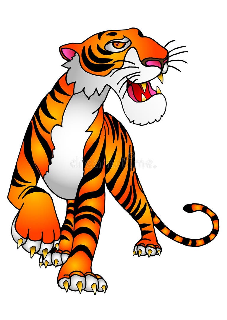 Tiger Tail Walking Stock Illustrations – 757 Tiger Tail Walking Stock ...