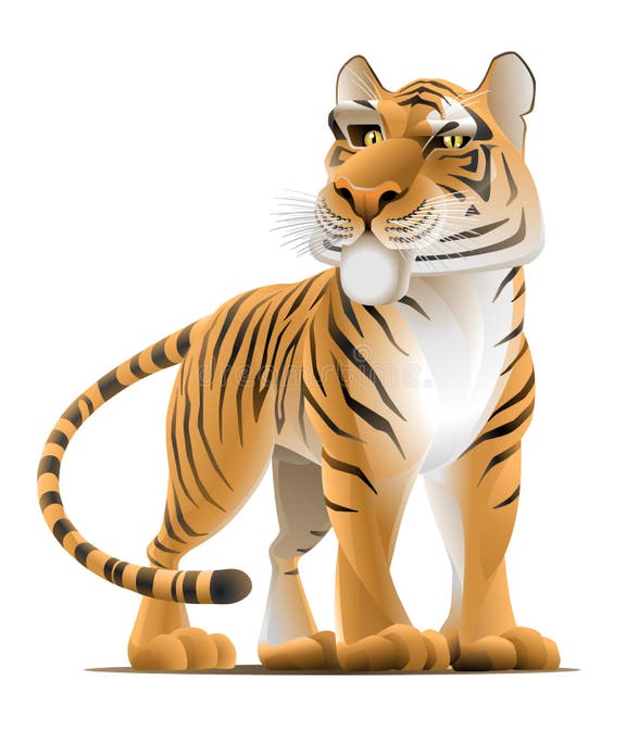 Cartoon Strong Tiger Stock Illustrations – 4,953 Cartoon Strong Tiger ...