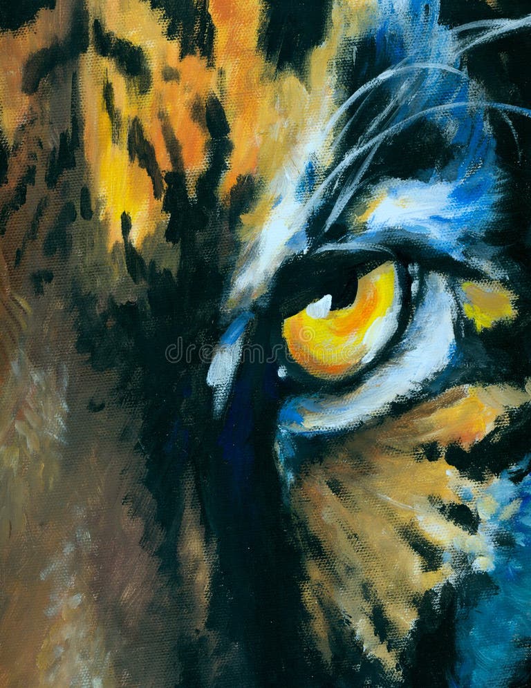 Closeup White Tiger Eye Stock Illustrations – 2,249 Closeup White Tiger ...