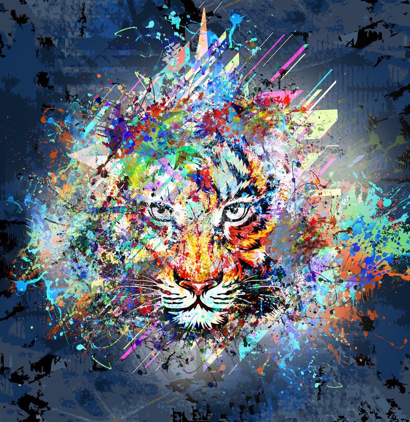 Tiger stock illustration. Illustration of attack, fear - 40705274