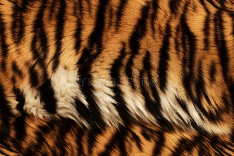 Tiger Animal Fur Perfect Seamless Repeating Pattern. Generative Ai ...